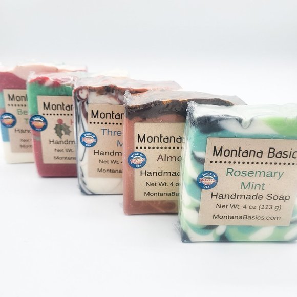 Hand Crafted | Bath & Body | Handmade Soap Set Set Of Five Handmade ...
